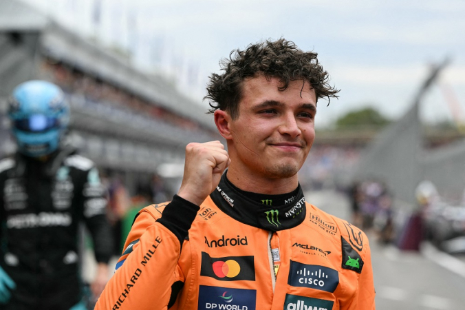 Lando Norris faz prova segura e conquista seu primeiro título na F1 ...